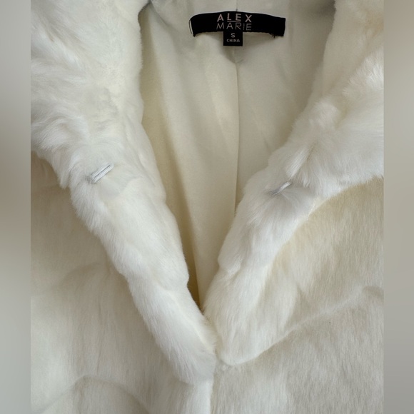 Alex Marie | Jackets & Coats | Alex Marie White Teddy Coat | Poshmark